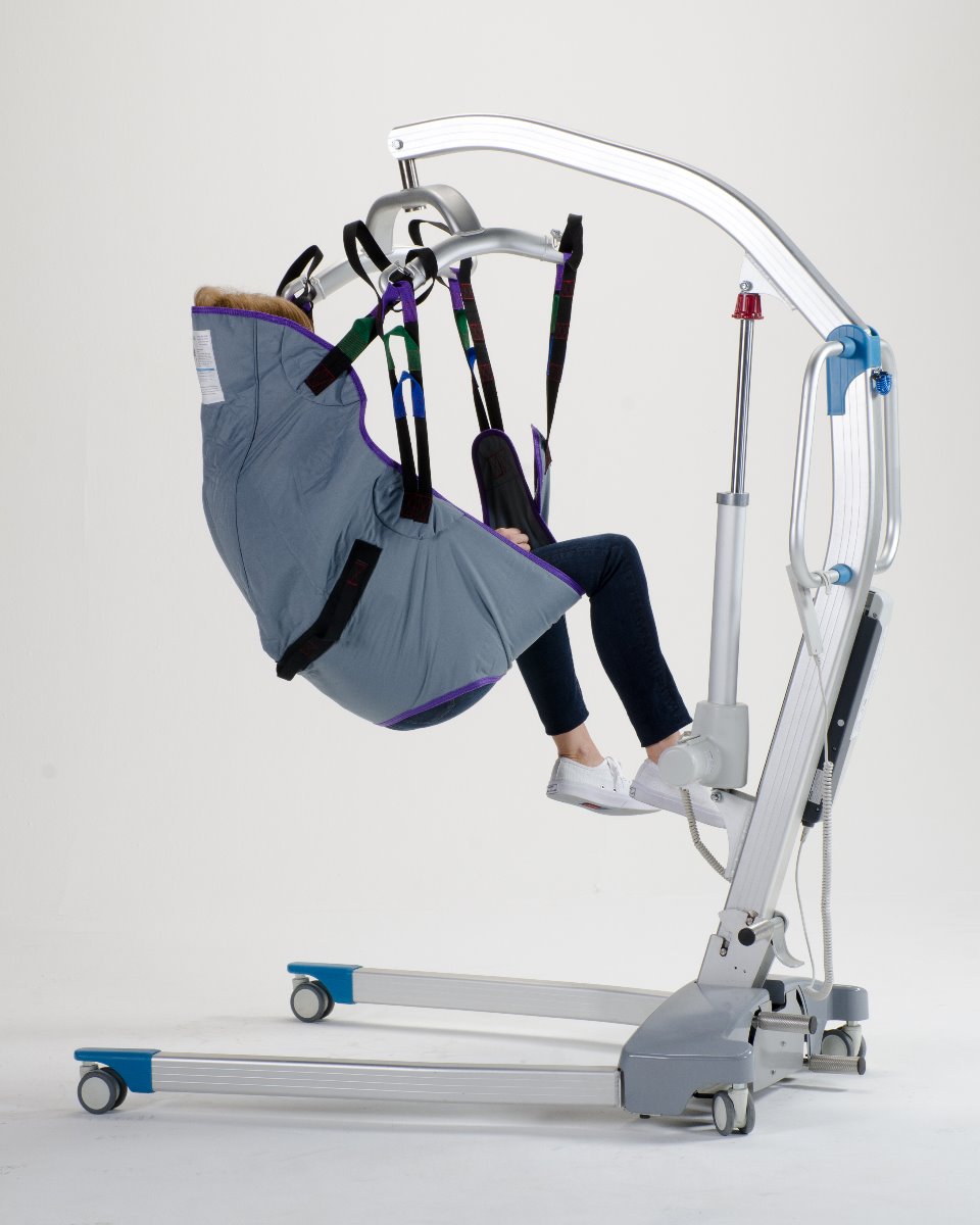 Divided Leg Padded Lift Sling with Head Support | Universal Sling ...